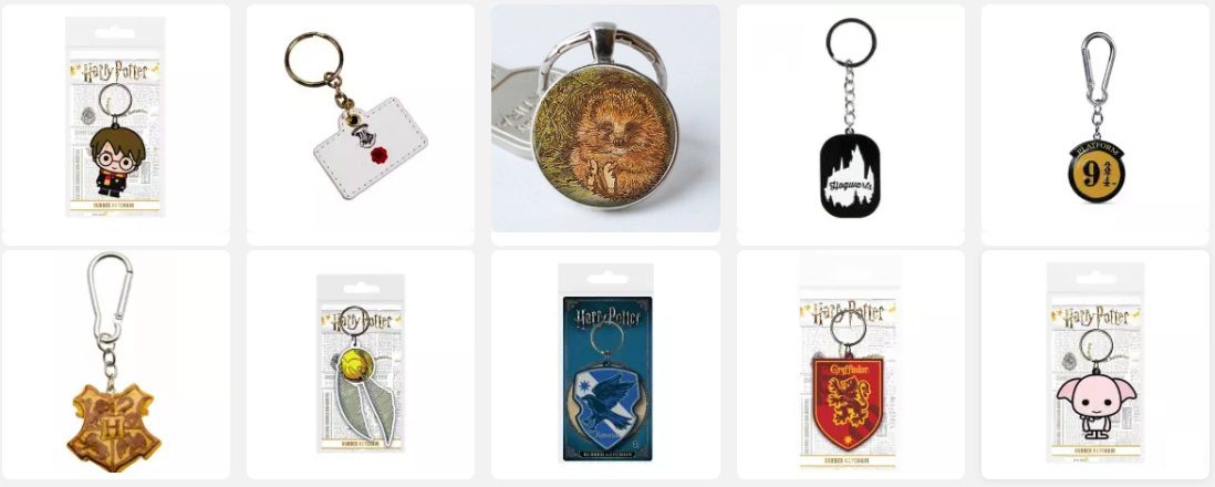 Mejores llaveros de Harry Potter - Universo de Harry Potter