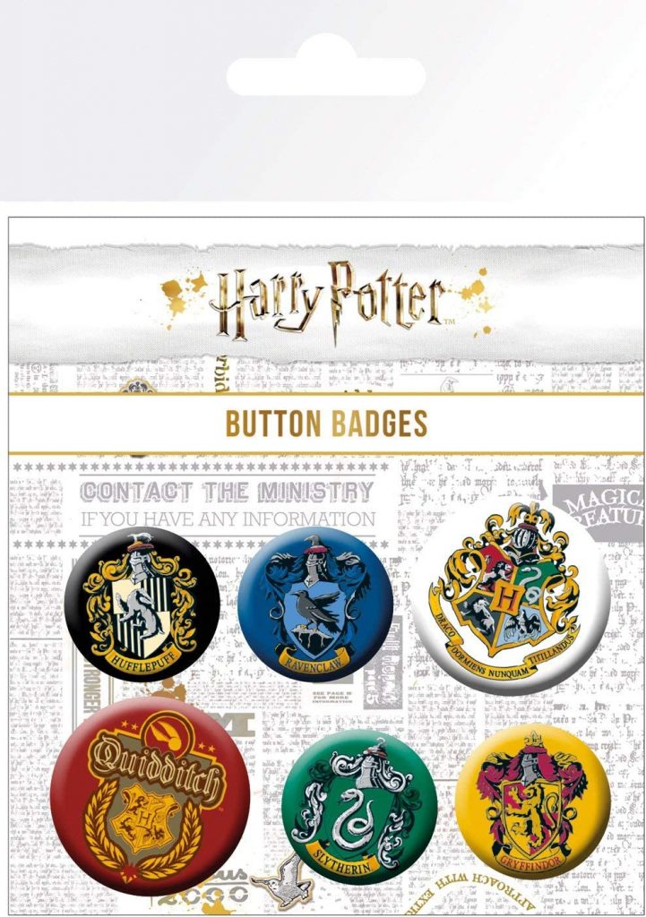 Pins de Hogwarts - Universo de Harry Potter